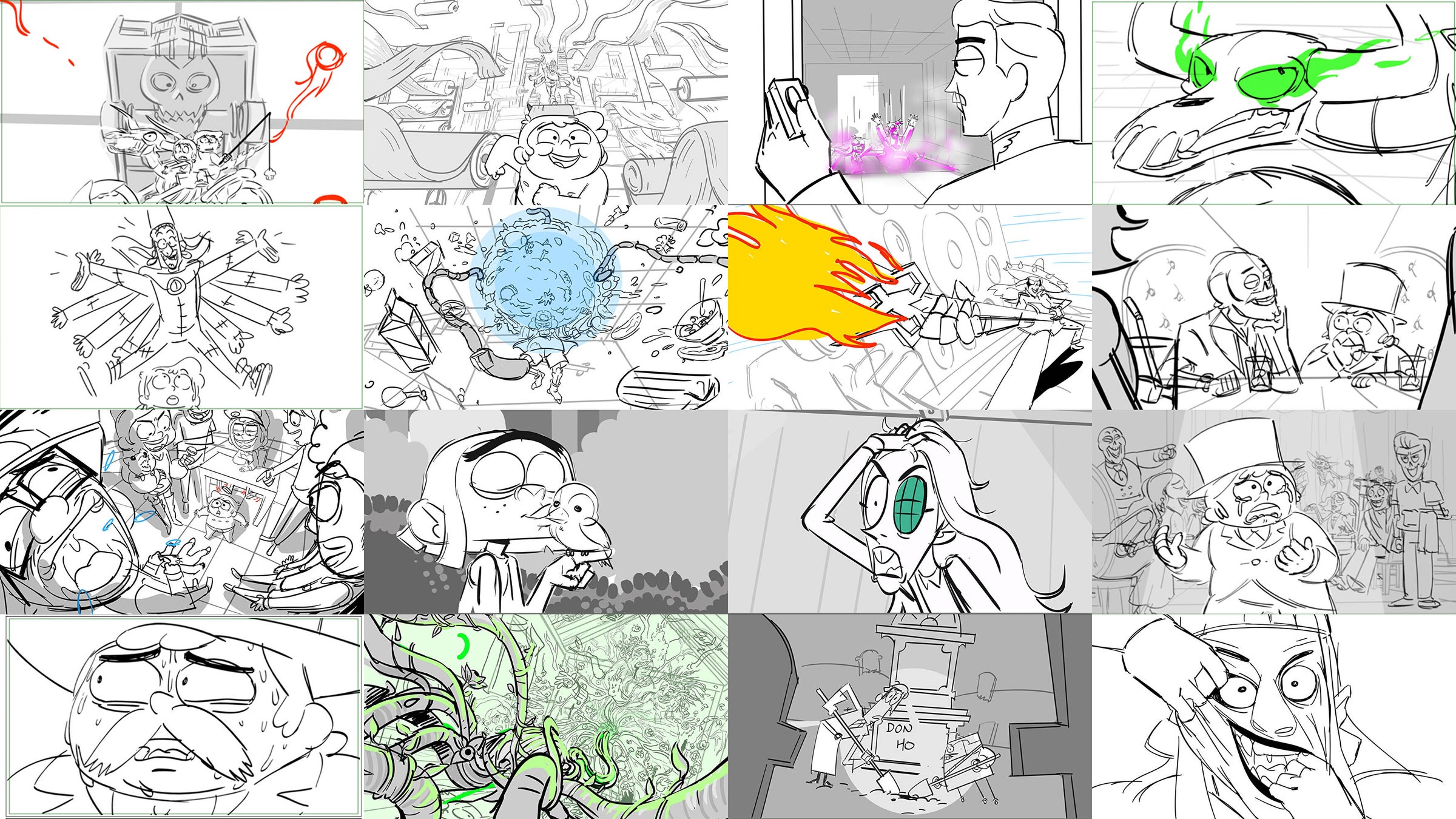 Storyboards and Development with Kayla Carlisle | Warrior Art Camp